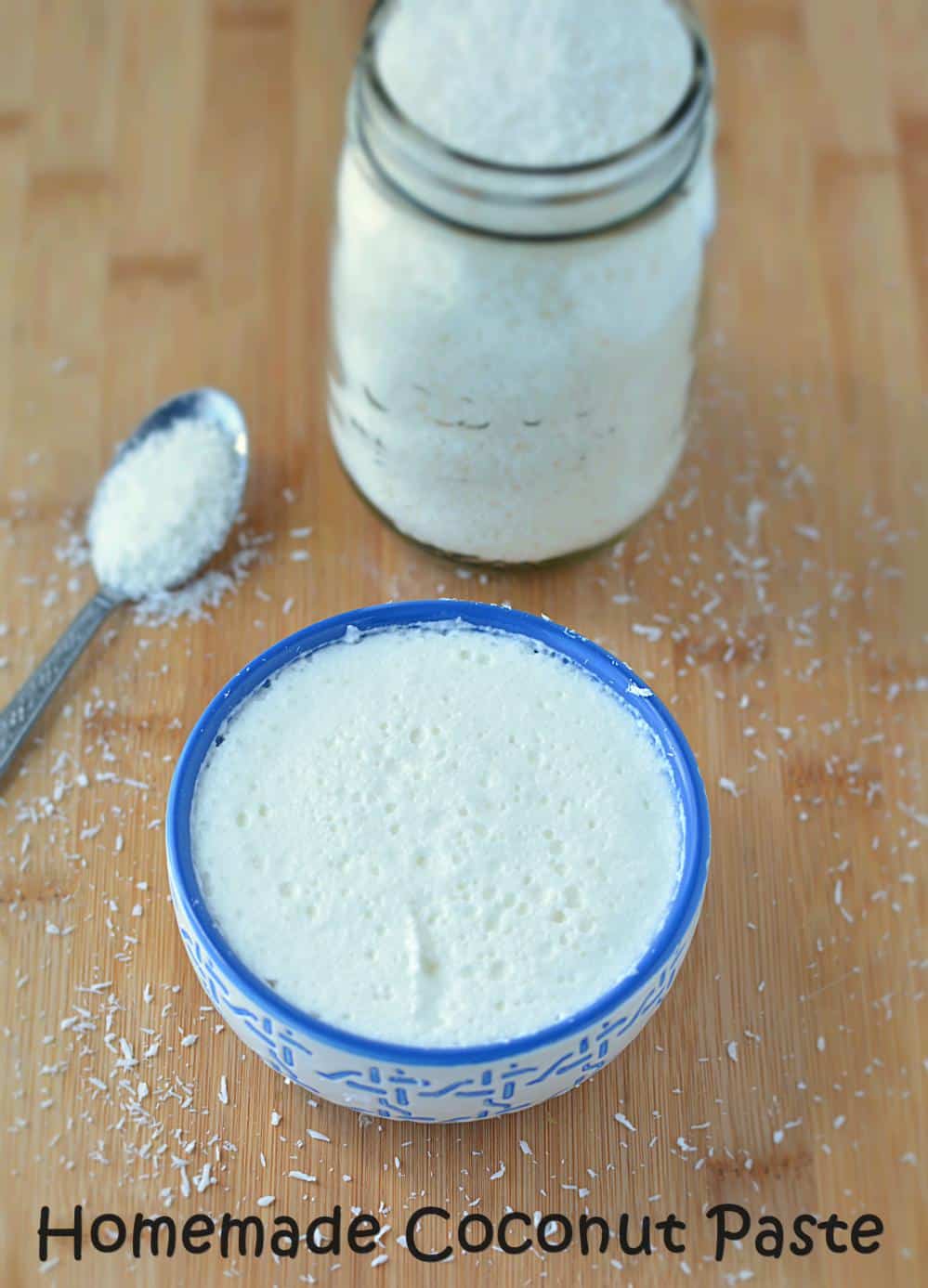How to make coconut paste