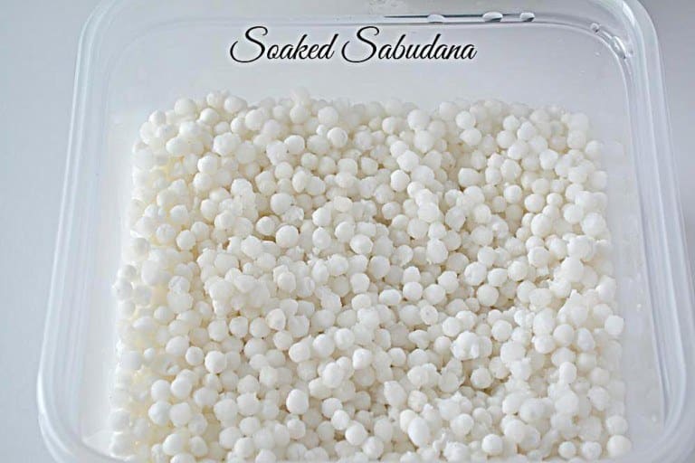 How to soak sabudana for khichdi, Fail proof non sticky sabudana khichdi