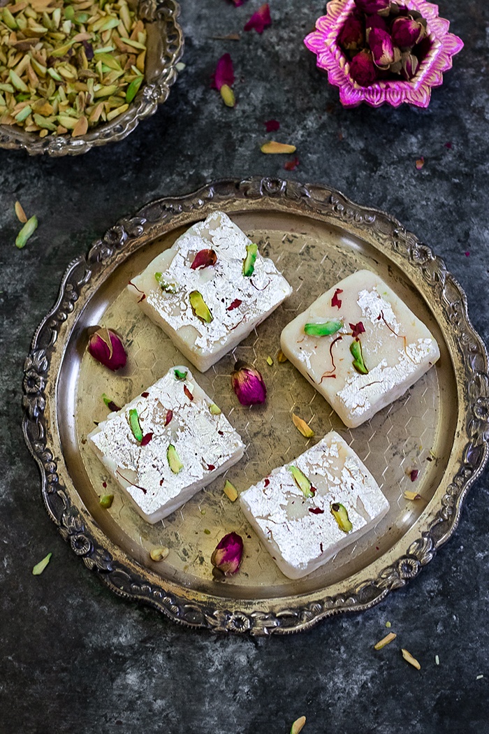 Mawa Burfi or Khoya burfi, Easy Diwali Sweets - Ruchiskitchen