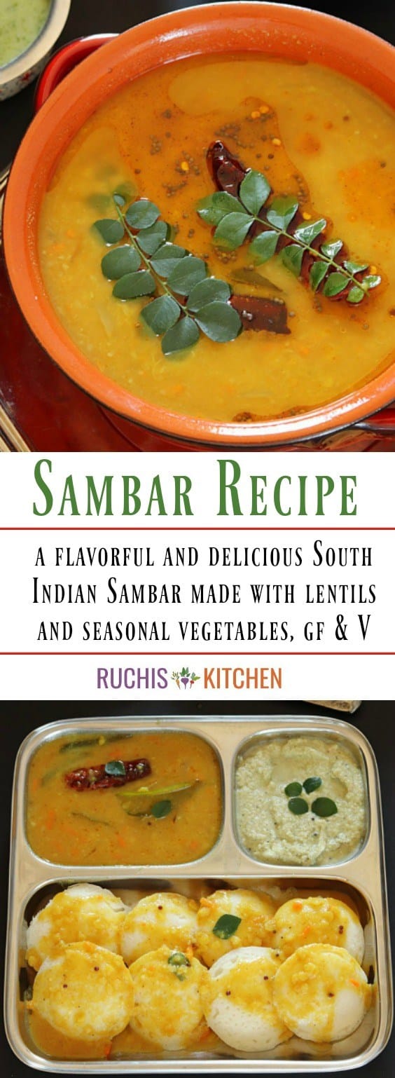 Sambar Recipe, How to make quick South Indian sambhar from scratch