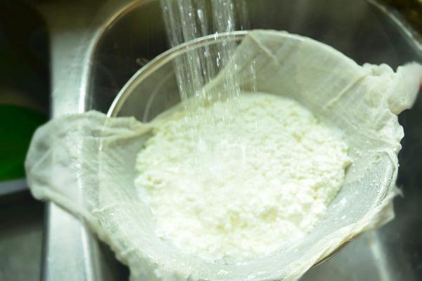 How to make Paneer, How to make paneer at home, Homemade paneer cubes ...