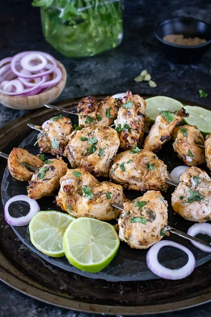 Murgh Malai Tikka (How to make Chiaken Malai tikka) - Ruchiskitchen