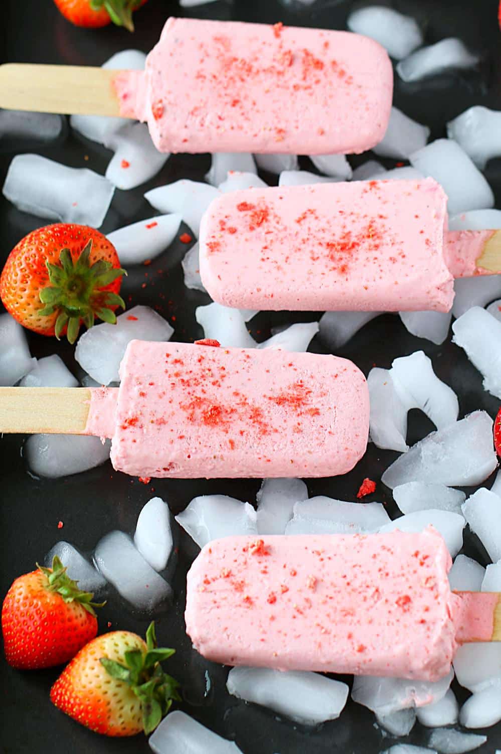 Creamy Strawberry Popsicle Step By Step Homemade Fruit Popsicle Recipe Creamy Strawberry Popsicle Step By Step Homemade Fruit Popsicle Recipe