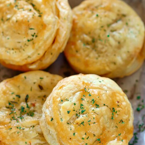 Minced Chicken Puffs, Chicken Keema Puffs - Ruchiskitchen
