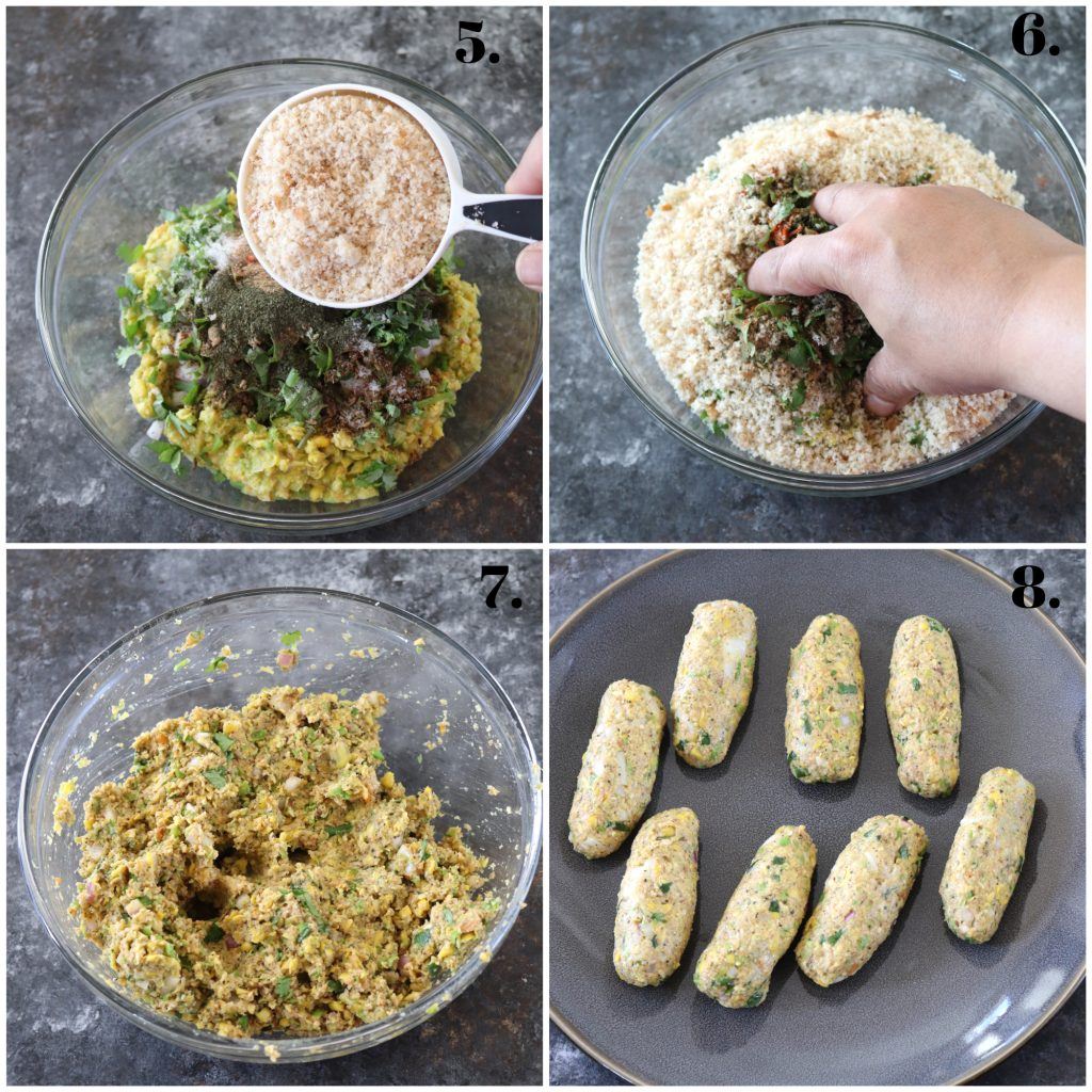 Halloween Corn Croquettes ( mummified snack) - Ruchiskitchen