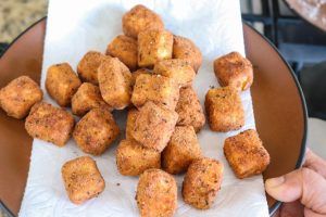 Spicy Paneer Bites ( Paneer nuggets) - Ruchiskitchen