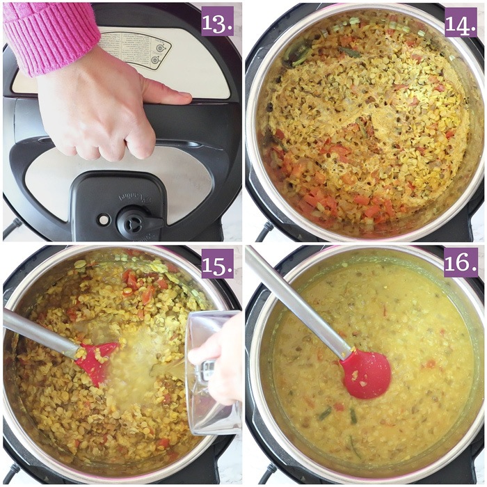 Panchmel dal (Instant Pot Rajasthani Panchmel dal) - Ruchiskitchen