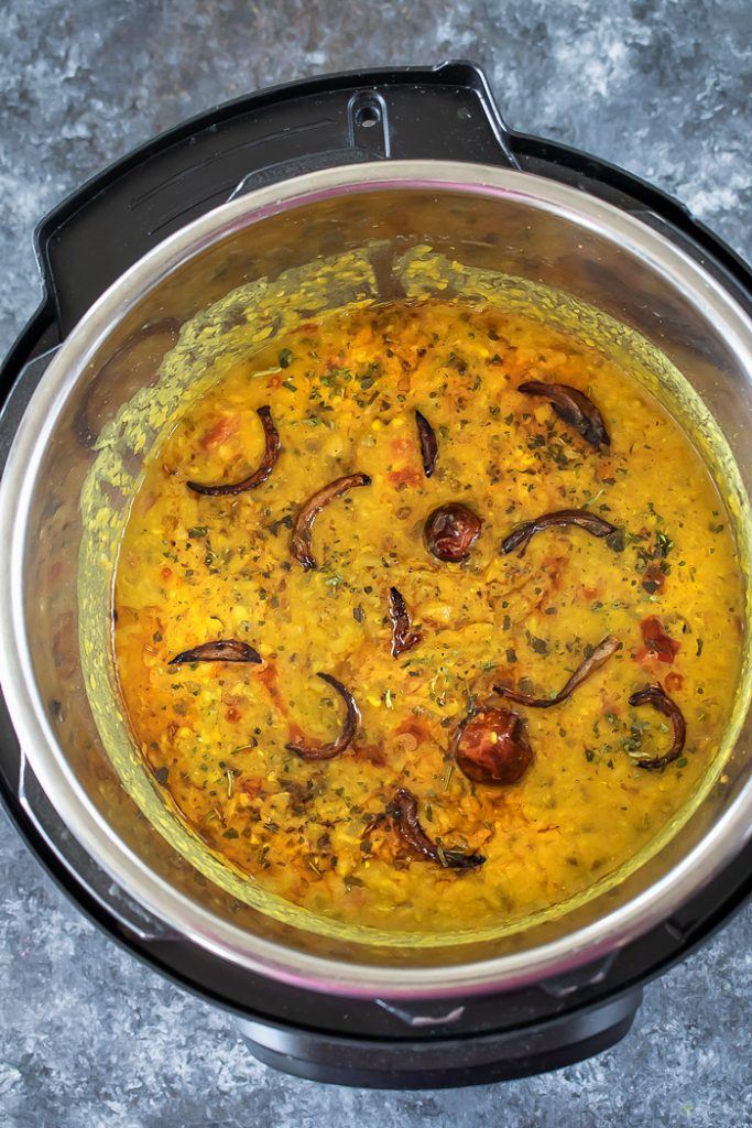 Panchmel dal (Instant Pot Rajasthani Panchmel dal) - Ruchiskitchen