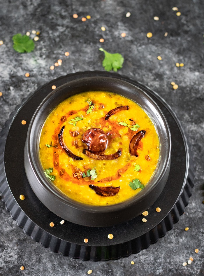 Panchmel dal (Instant Pot Rajasthani Panchmel dal) - Ruchiskitchen