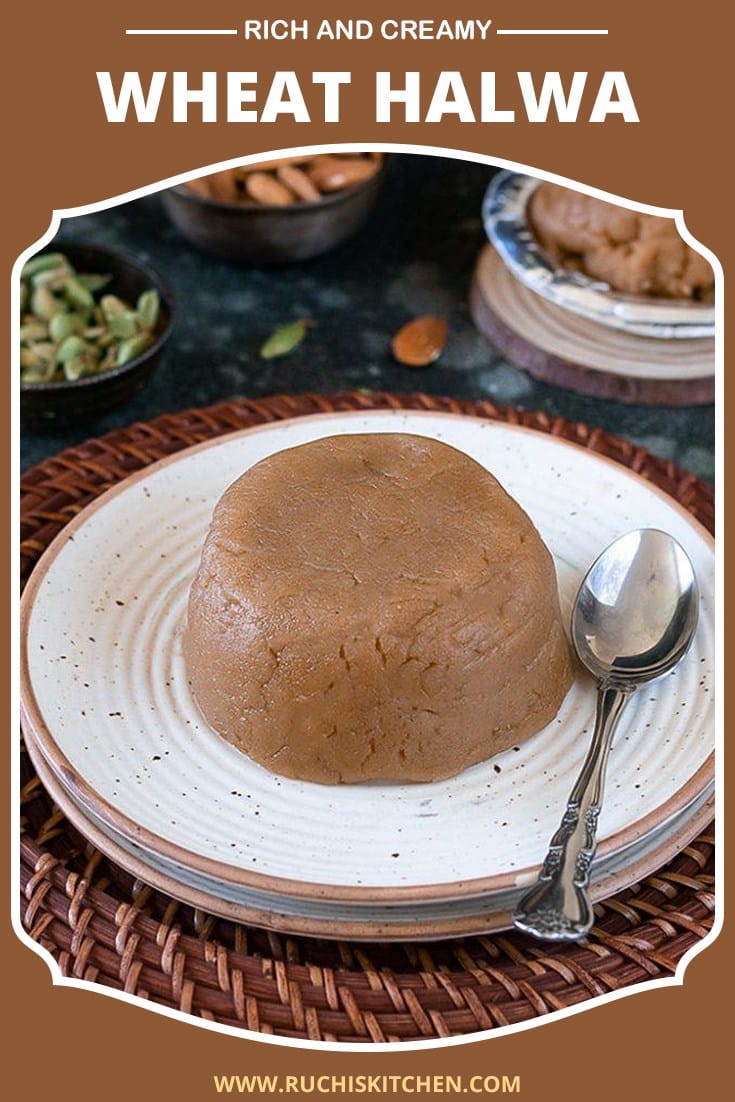 Wheat Halwa- Kada Prasad (Gurudwara prasad), atta Halwa