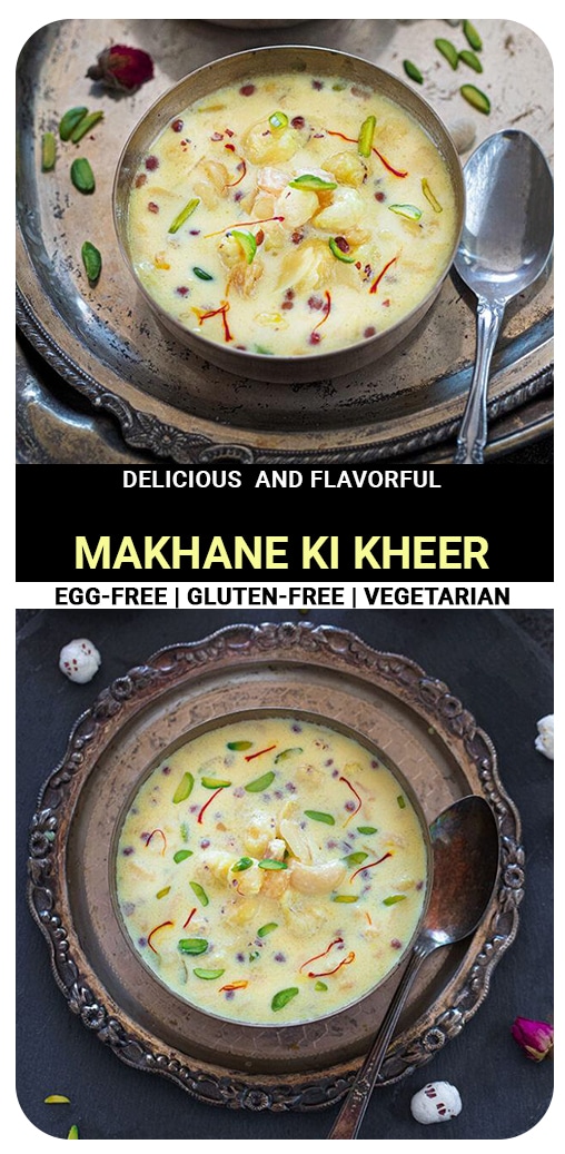 Makhane ki kheer ( Phool Makhana kheer ) - Ruchiskitchen