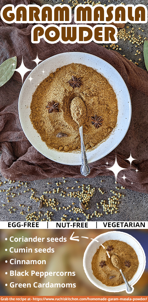 Homemade Garam Masala Powder - Ruchiskitchen