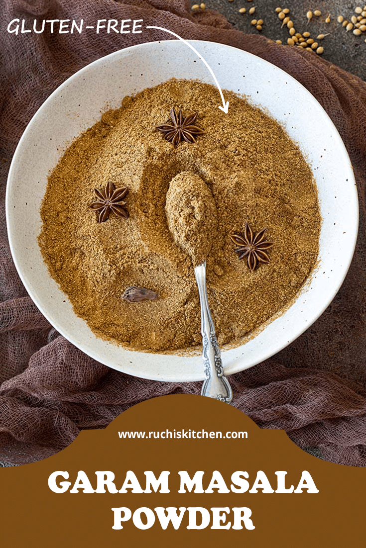 Homemade Garam Masala Powder - Ruchiskitchen