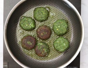 Hara Bhara Kabab ( Spinach Vegetable Patties) - Ruchiskitchen